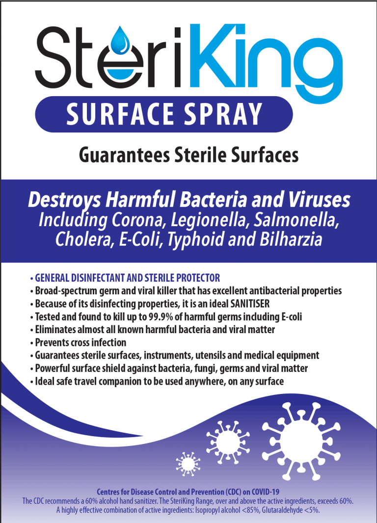 SteriKing Sterilising Spray – Avantu