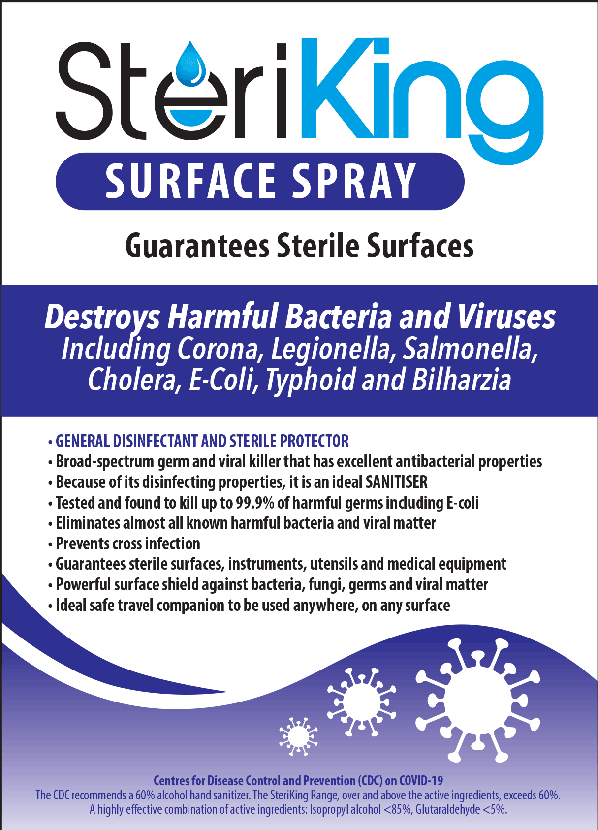 SteriKing Sterilising Spray – Avantu